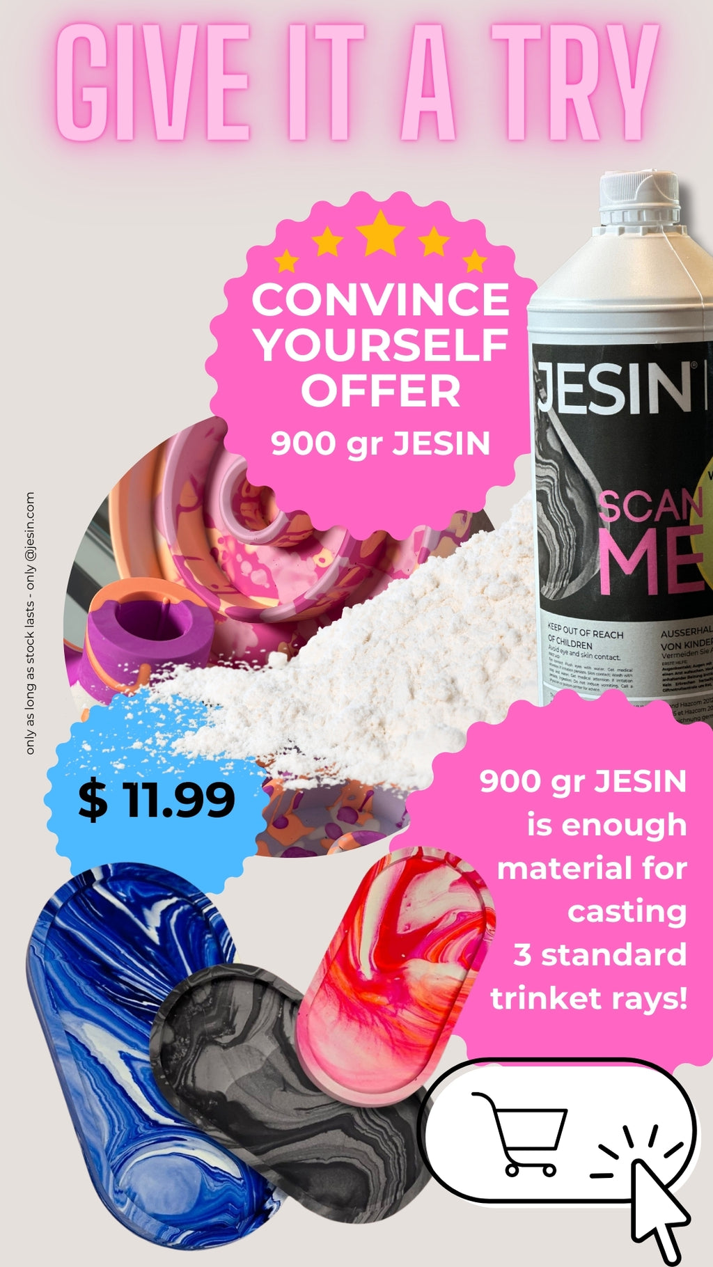 JESIN & RESIN art supplies