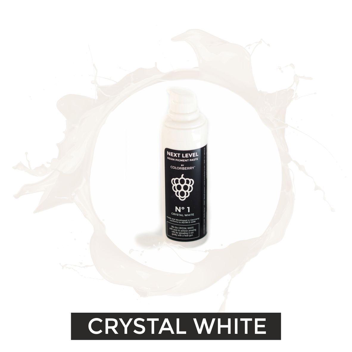 CRYSTAL WHITE PASTE - perfect cells and waves for resin art - 30 ml – JESIN