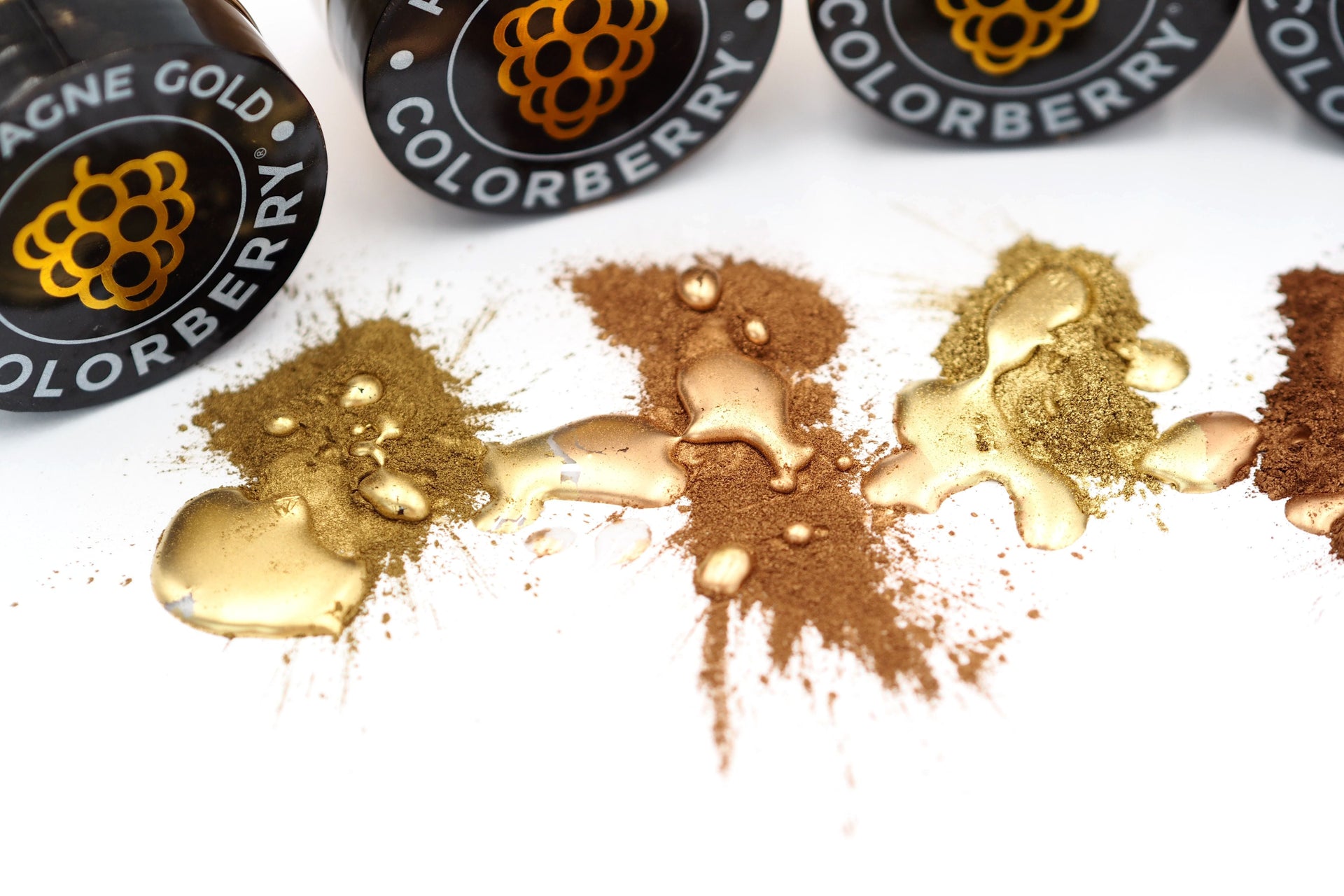 BRONZE BOX - 6 x 25gr metallic floating on top powder – JESIN